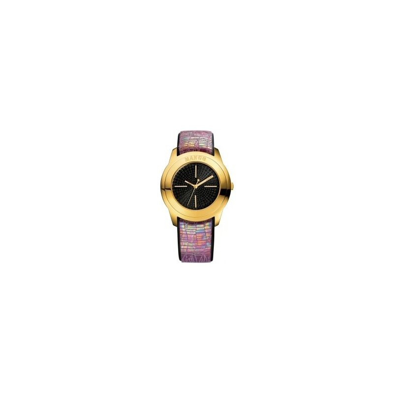 Mango QM761.31.01 Bracelet En Cuir - Montre Femme - Watcheo.fr