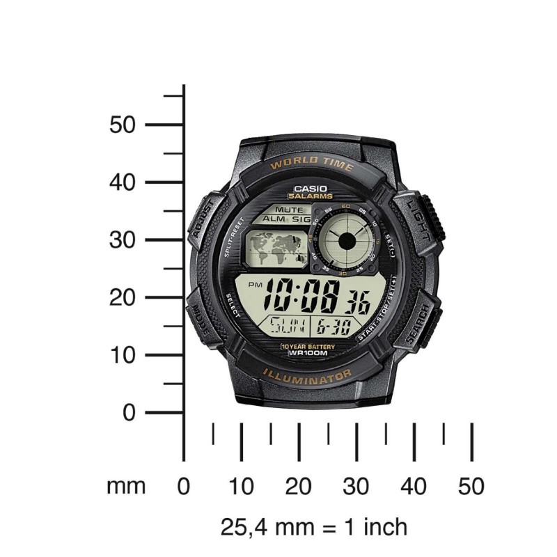 Montre Casio AE-1000W-1AVDF au Meilleur Prix avec Watcheo.fr